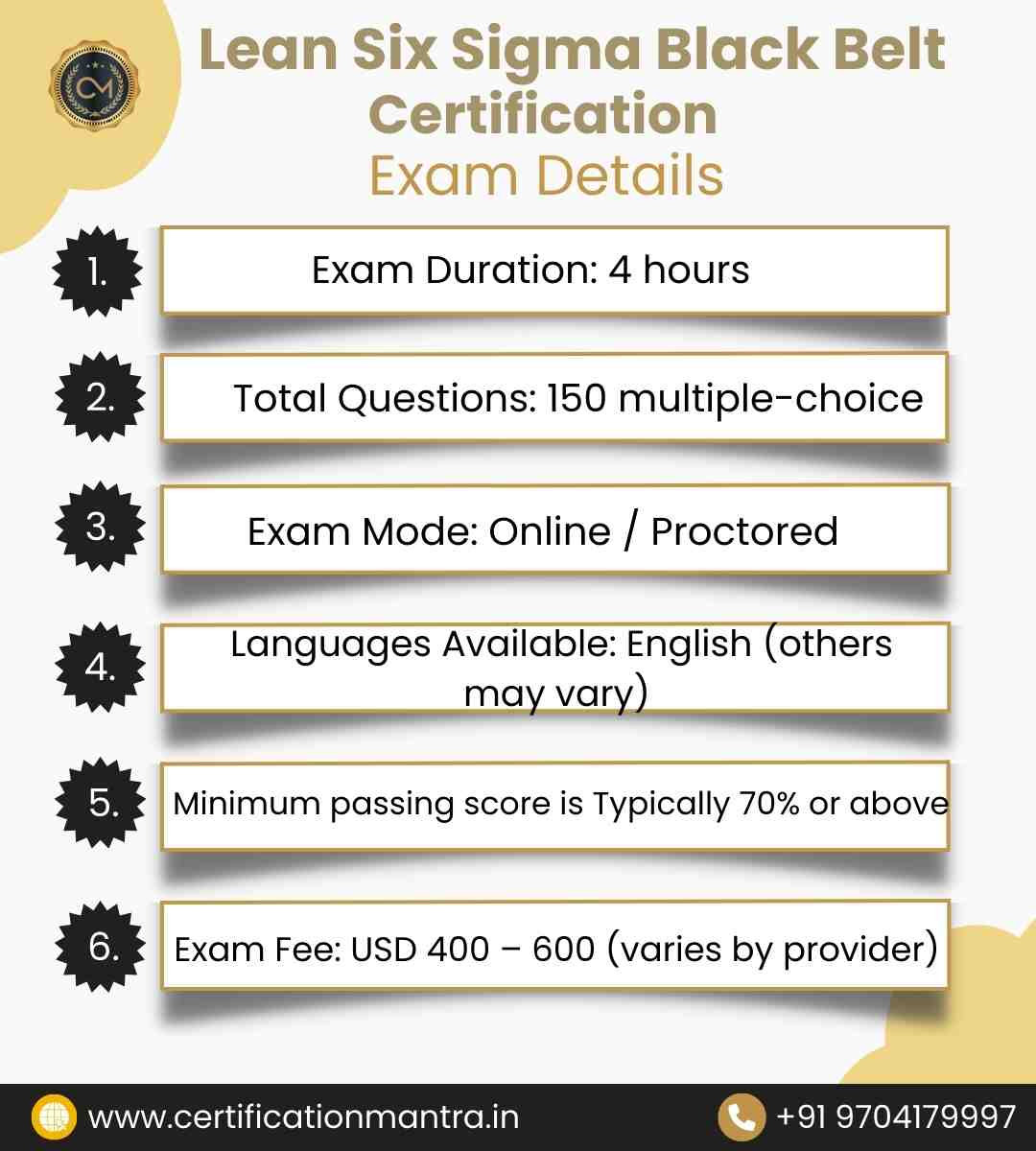 Lean Six Sigma Black Belt Certification Training in Hyderabad