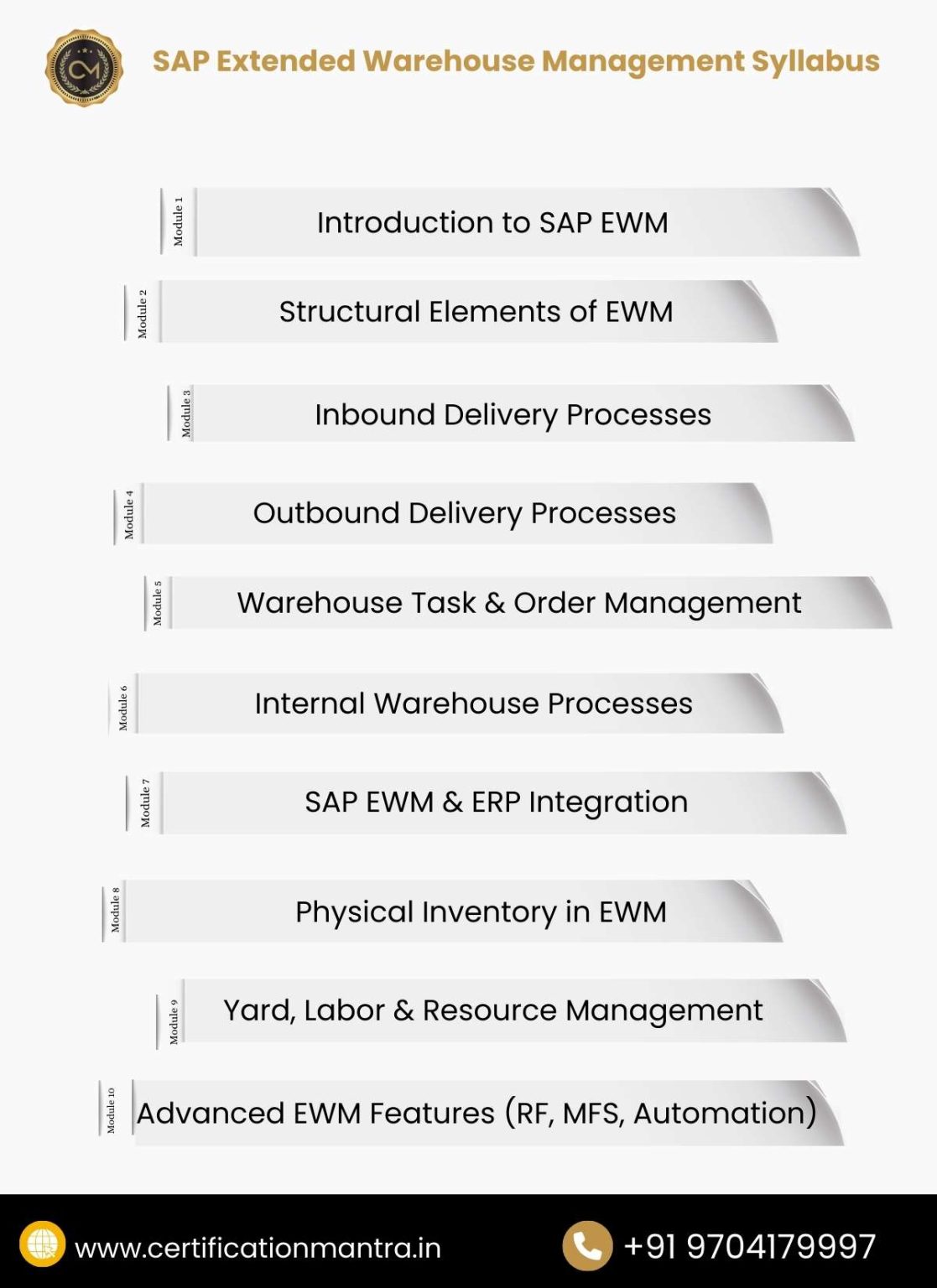 Best SAP Extended Warehouse Management Certification Training in ...